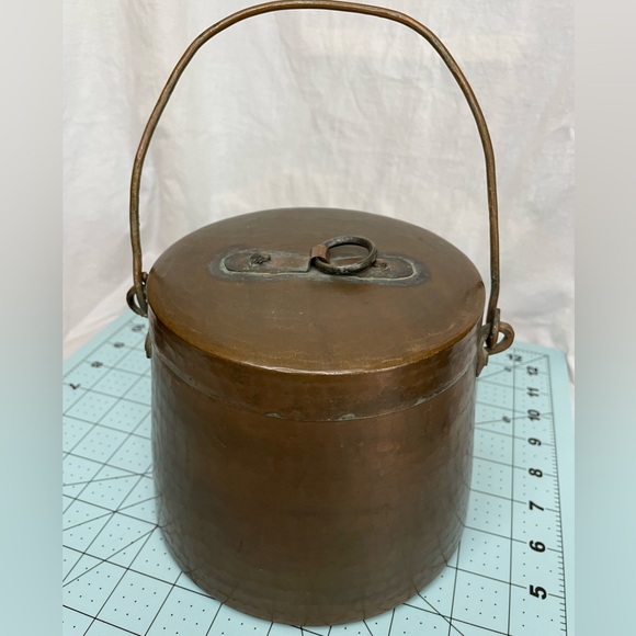 Kitchen | Antique 19th Century French Tined Copper Lidded ...
